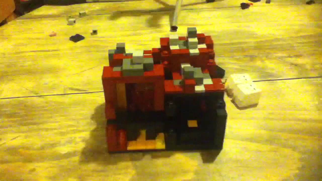 Building The Lego Minecraft Nether - YouTube