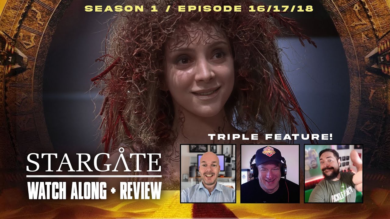 Stargate SG1 Season 1 Live Watch Along - Episodes 16, 17 & 18 - YouTube