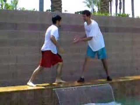 pool fight - YouTube