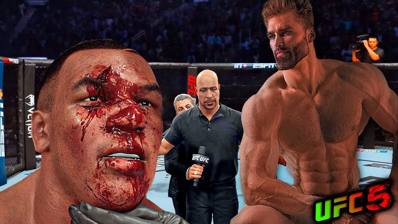 Gigachad vs. Mike Tyson (EA sports UFC 5) - Rematch - YouTube