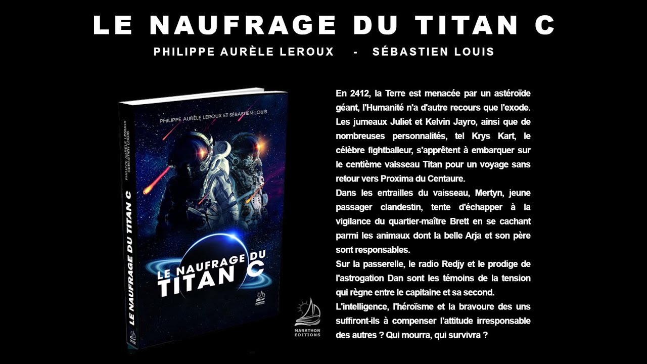 Booktrailer : Le Naufrage du Titan C 2 - YouTube