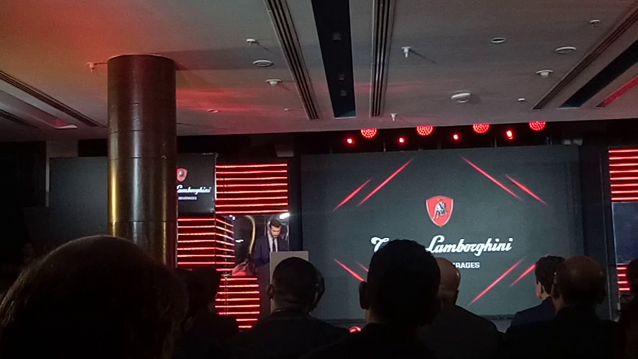 Tonino Lamborghini coffee launch event Full address - YouTube