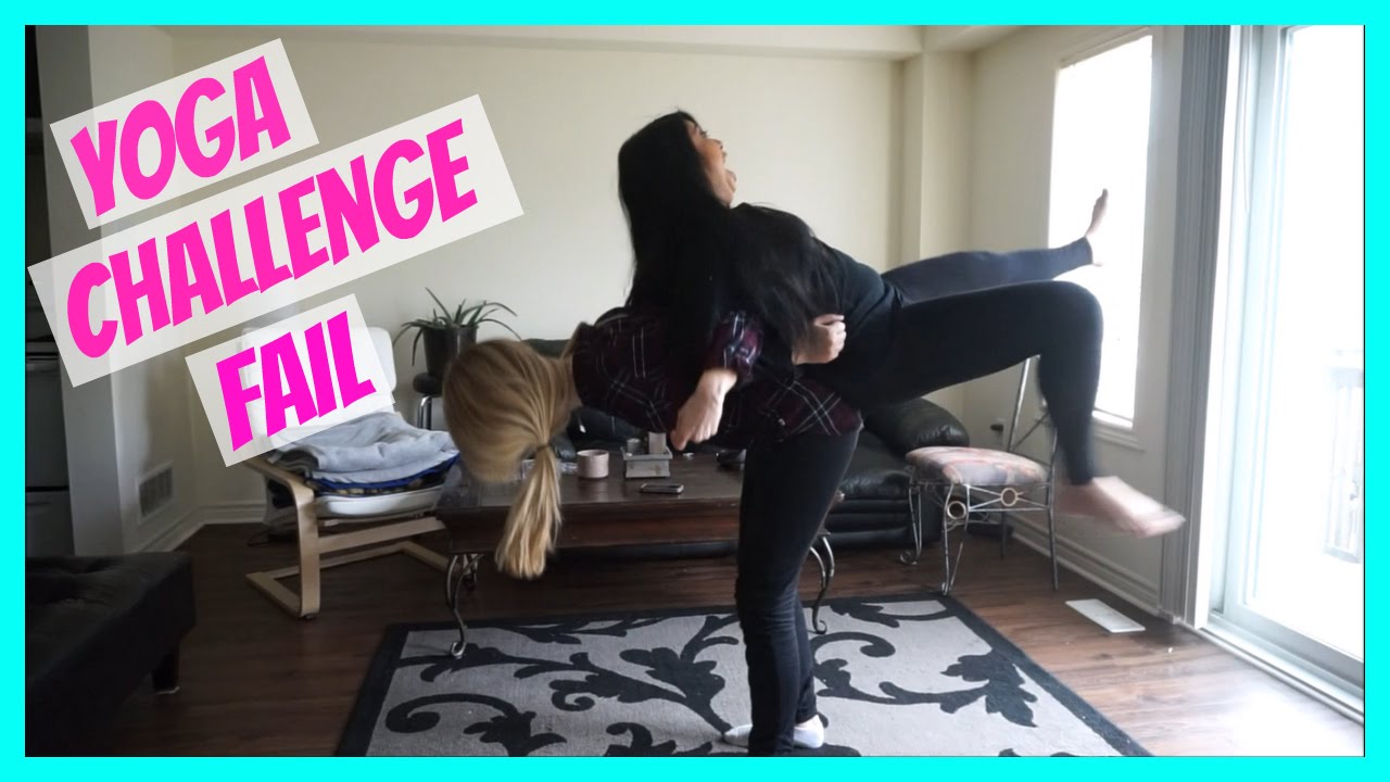 BIGGEST YOGA CHALLENGE FAIL - YouTube
