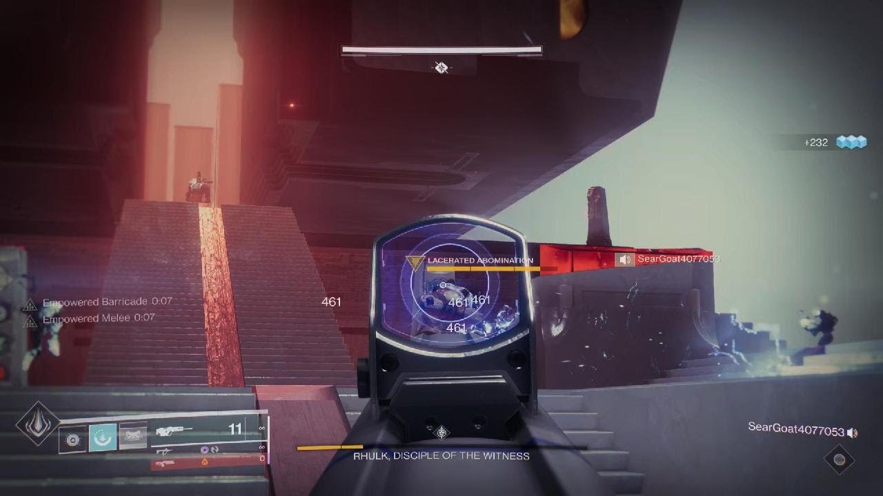 Vow of The Disciple Rhulk Boss Fight - YouTube