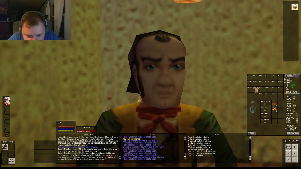 Locain Plays Project1999 Green Server Part 1/Comeback - YouTube