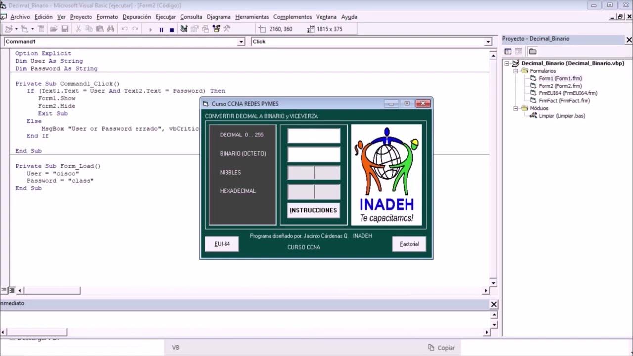 Programando Calculadora EUI-64, Parte 1 - YouTube