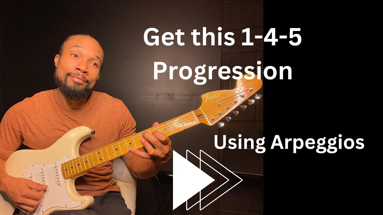 Play 1-4-5 Progression using Arpeggios - YouTube