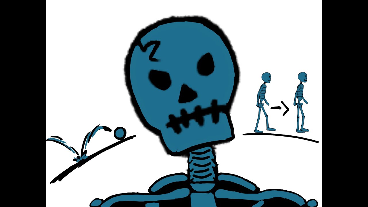 Study animation. Bouncing ball and a walk cycle. #4 - YouTube