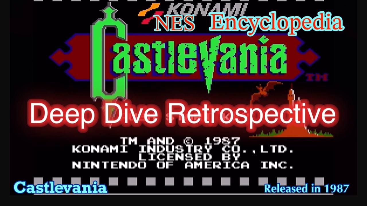 Castlevania Deep Dive Retrospective - NES Encyclopedia - YouTube