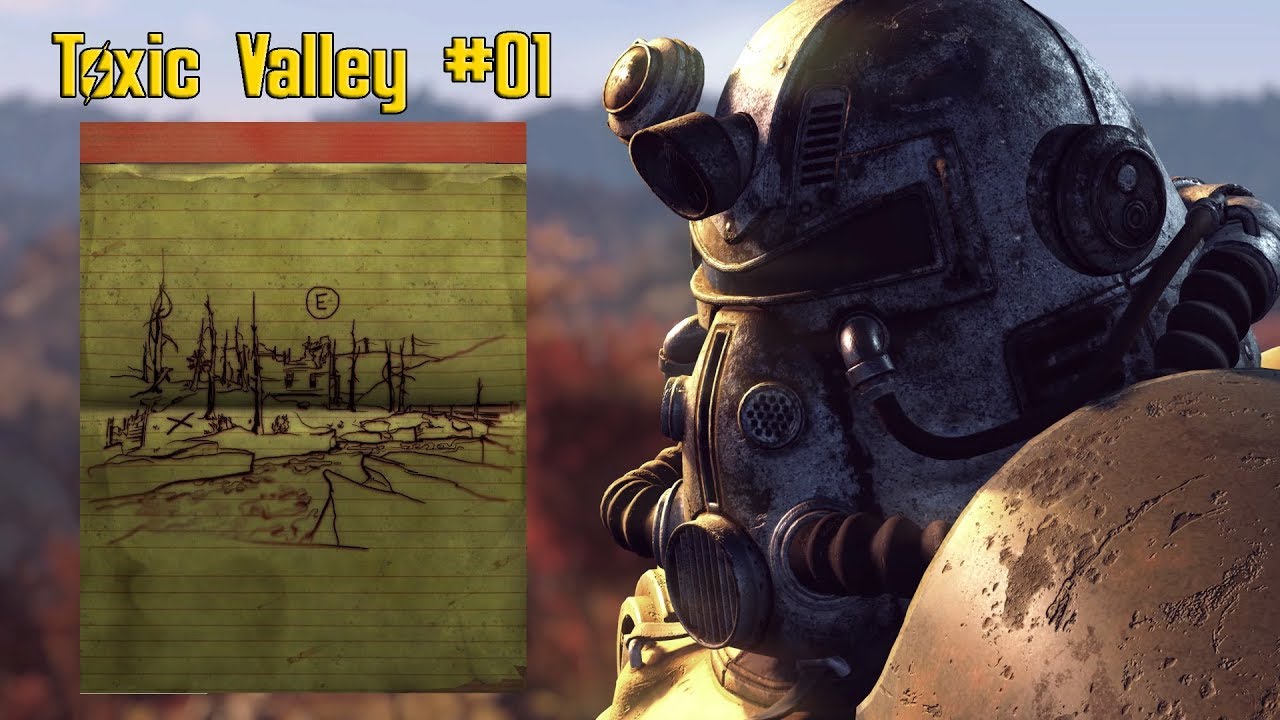 Fallout 76 - Mappa del tesoro della Valle Tossica #01 | Toxic Valley ...