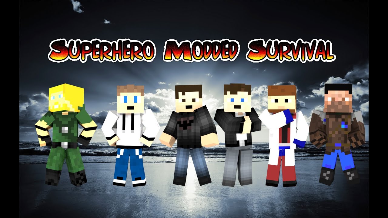 Superhero Modded Survival Episode 2: "Someone New?" - YouTube