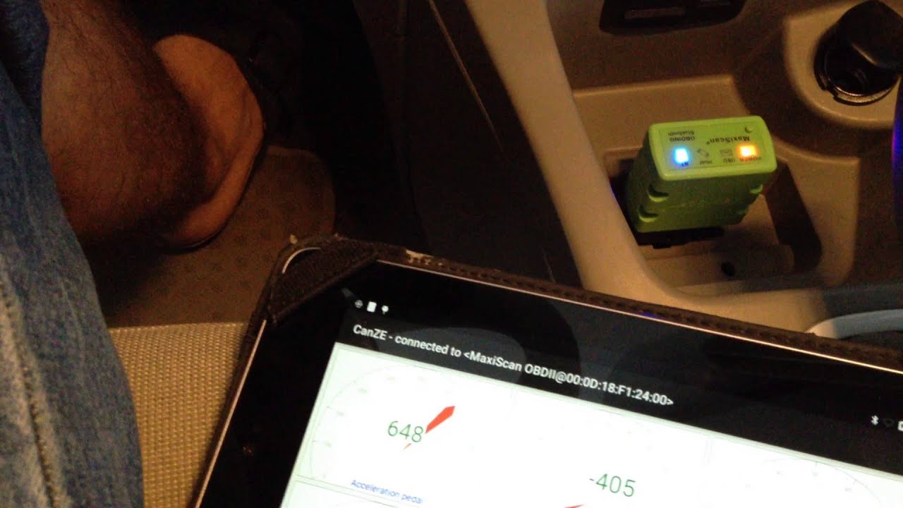 CanZe using the ELM327v1.5 - YouTube