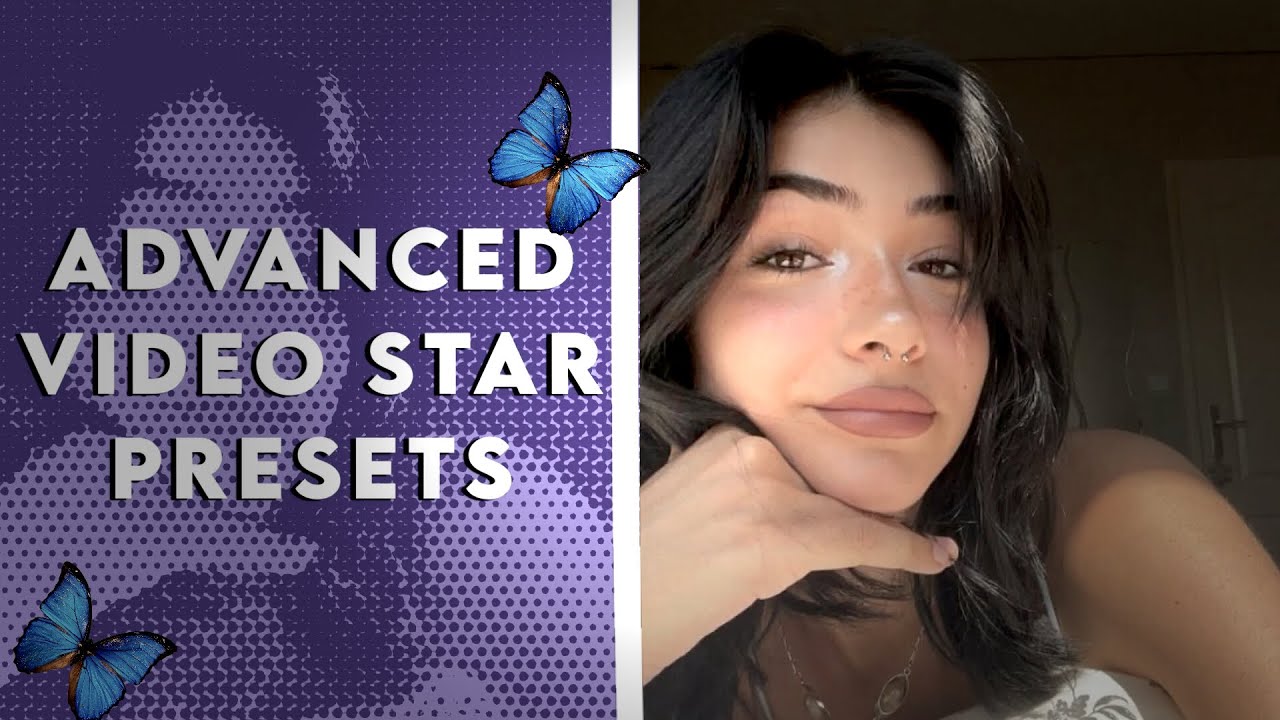 Advanced video star presets (WITH QR CODES) - YouTube