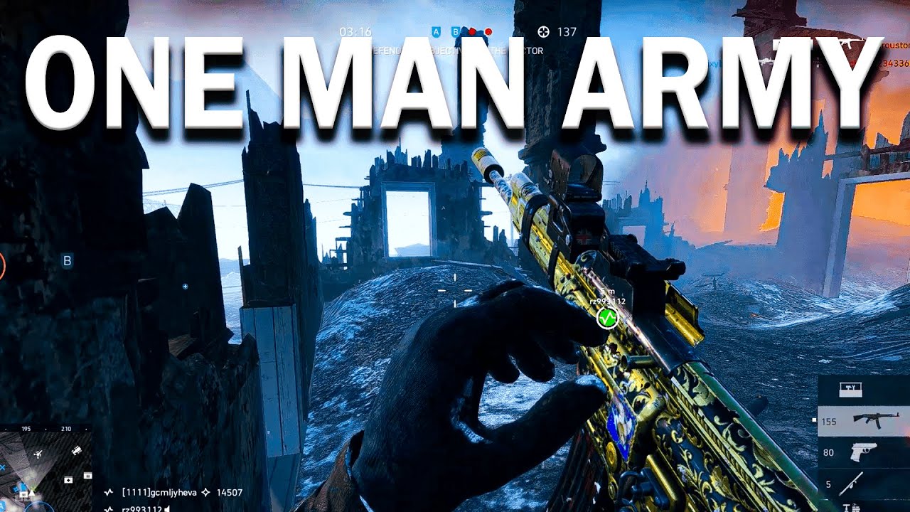 One Man Army Gun - Battlefield 5 - YouTube
