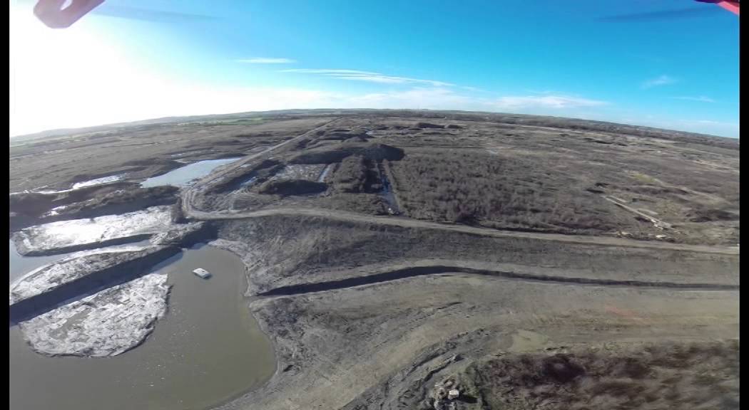 Drone over Elstow ROF - YouTube