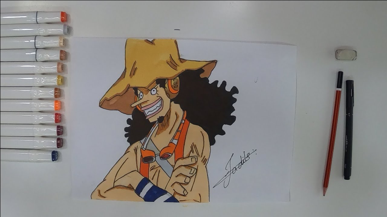 How to Draw God Usopp - YouTube