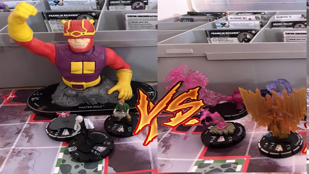 Heroclix | Battle of the Sets | Cosmic Vs. Sentinel | Top 14 - YouTube