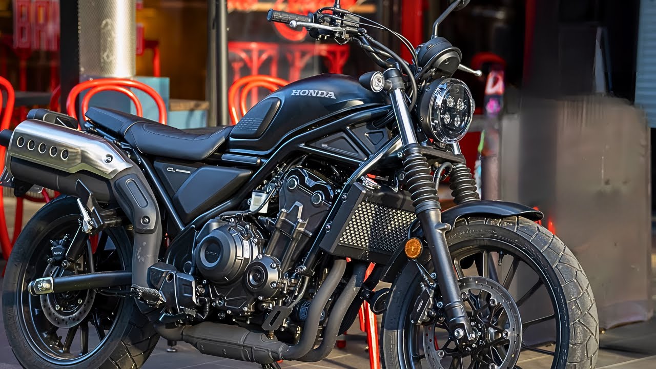 2024 Honda CL500 Scrambler: Rugged Yet Sophisticated | Matte Gunpowder ...