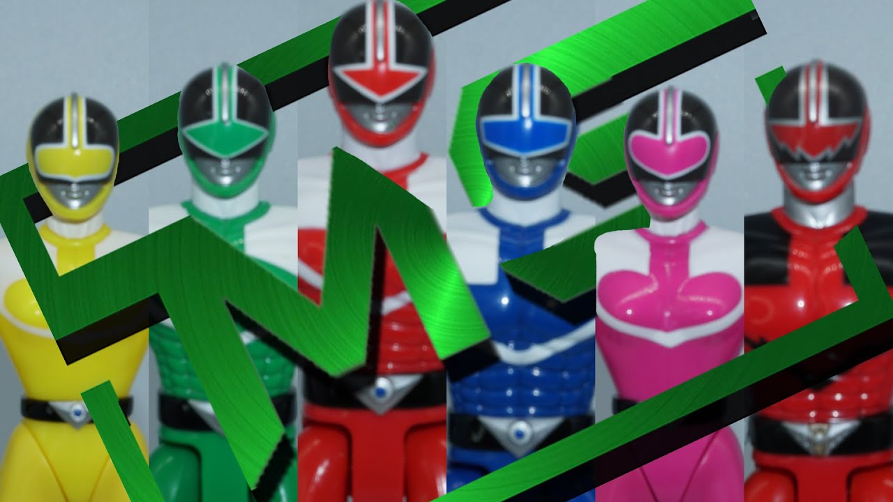 Time Force Rangers Action Figures Toy Review I Power Rangers: Time ...