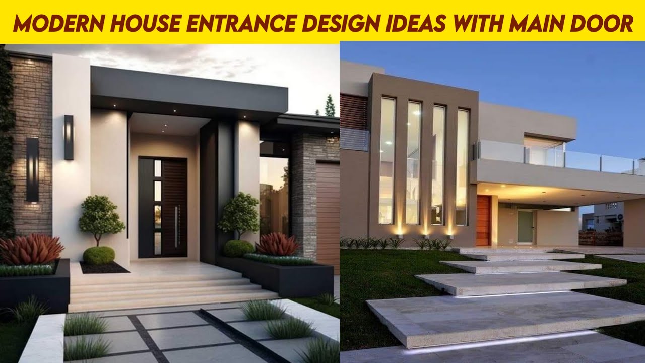 Luxurious House Entrance Design Ideas for 2024 | House Front Entrance ...