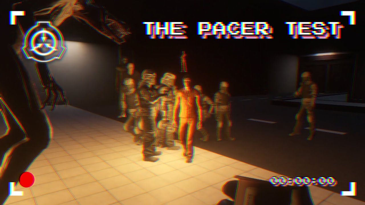Doing the Pacer Test in SCP Secret Laboratory - YouTube