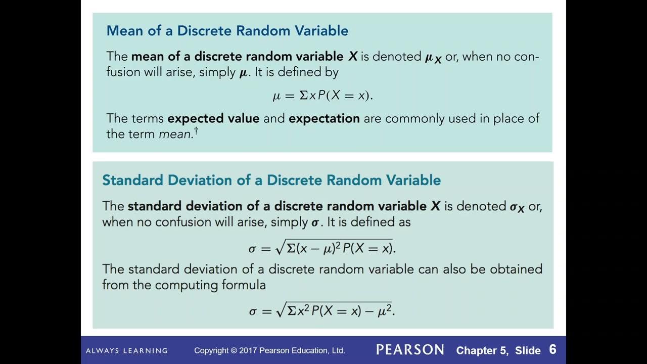 5 Discrete Random Variable - YouTube