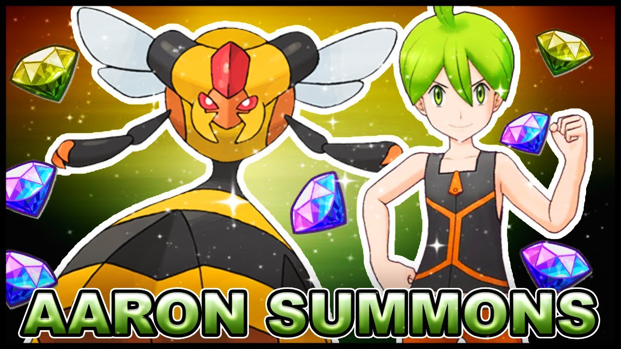 New Summon System?! Aaron & Vespiquen Spotlight Summons! | Pokemon ...
