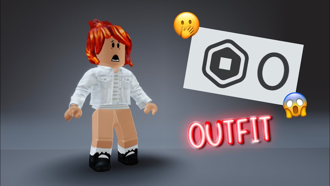 0 ROBUX OUTFIT?! 😎 - YouTube