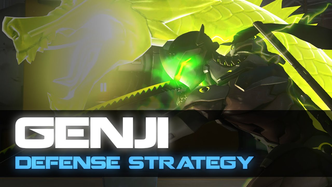 Overwatch ★ GENJI DEFENSE STRATEGY GUIDE ★ "Defend the capture point ...
