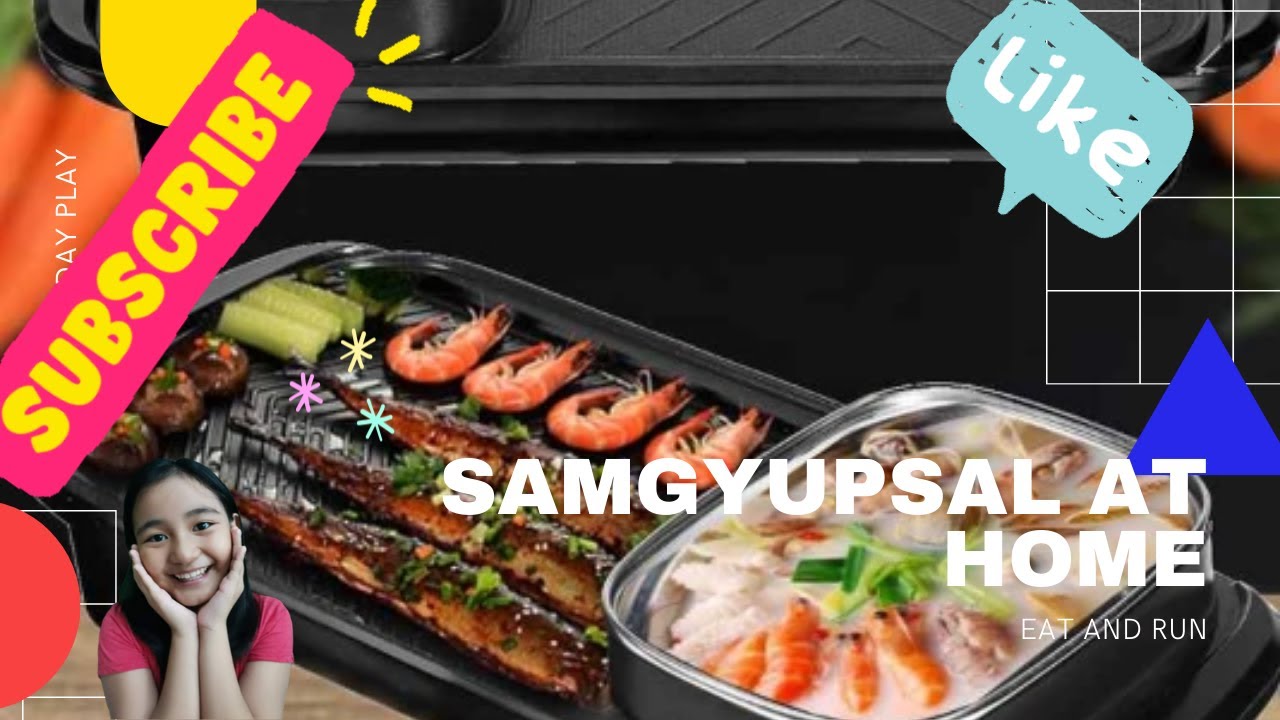 First Time to Try Samgyupsal at Home - YouTube