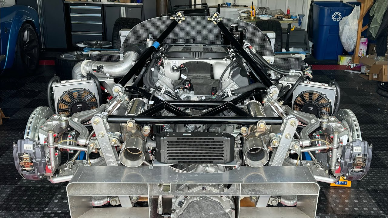 Superlite SLC Build Video 116 - Summer Update, Engine Compartment ...