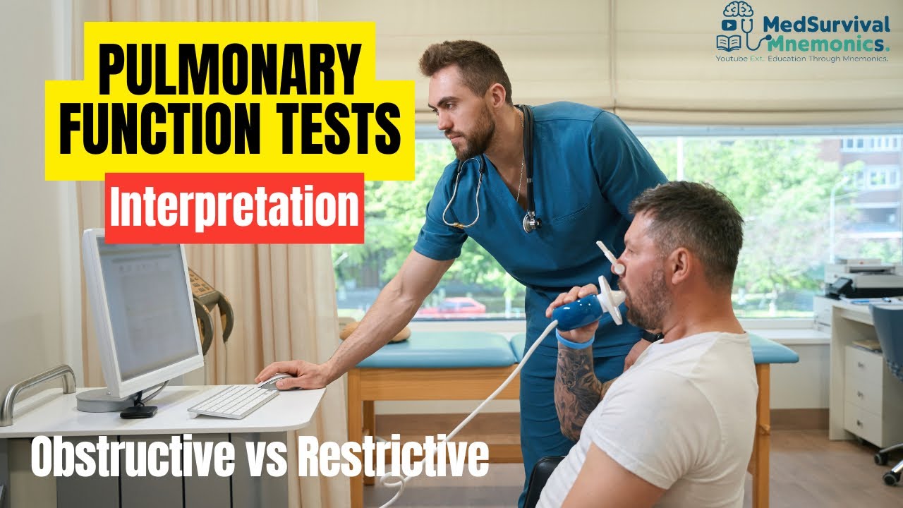 PFTs Interpretation Made Easy | Step by Step Obstructive vs Restrictive ...