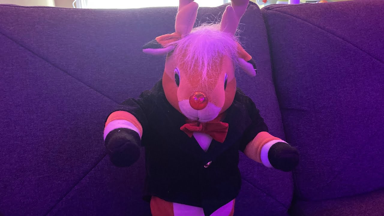 JCPenney 1998 - Dancing Rudolph the Red Nosed Reindeer | Product Demo ...