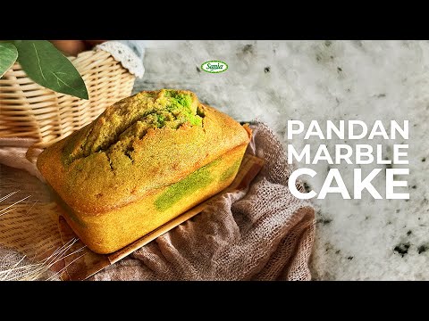 Pandan Marble Cake - YouTube