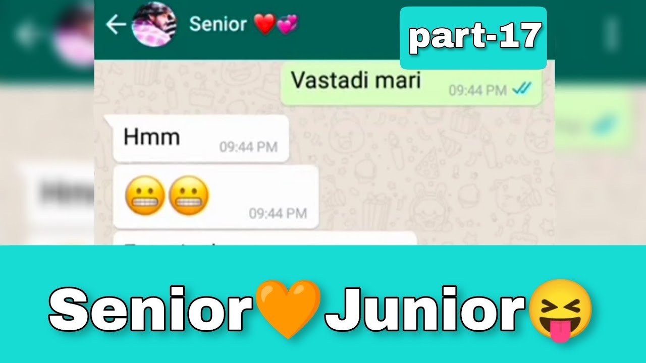 Part-17 || Senior & junior😜 || Must Watch || Text Lover - YouTube
