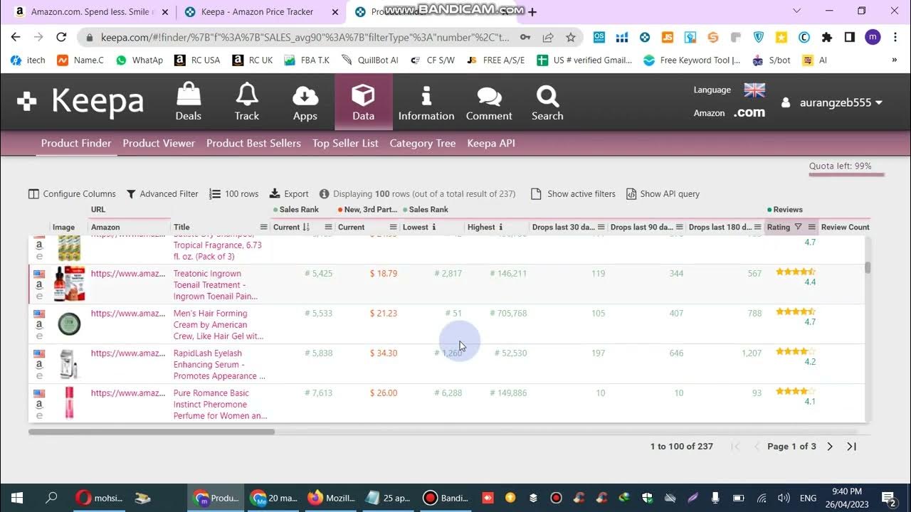 How to find product for Amazon through KEEPA? - YouTube