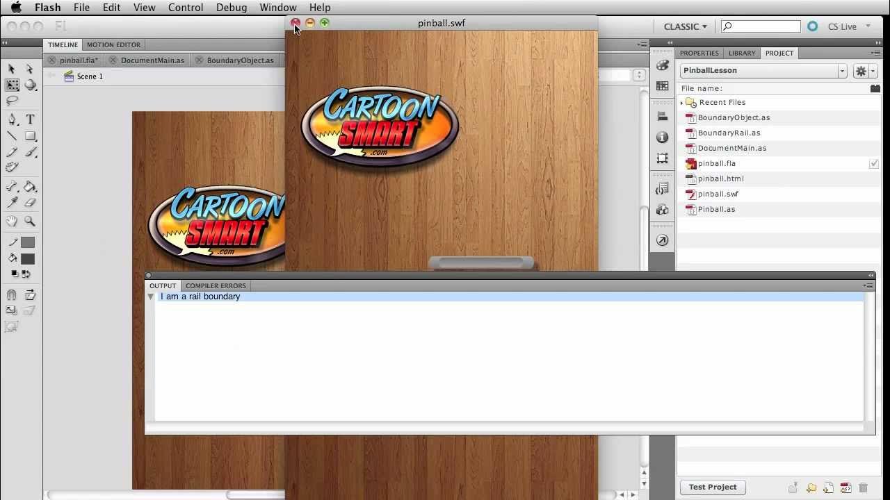Flash Actionscript 3 Pinball Tutorial - YouTube