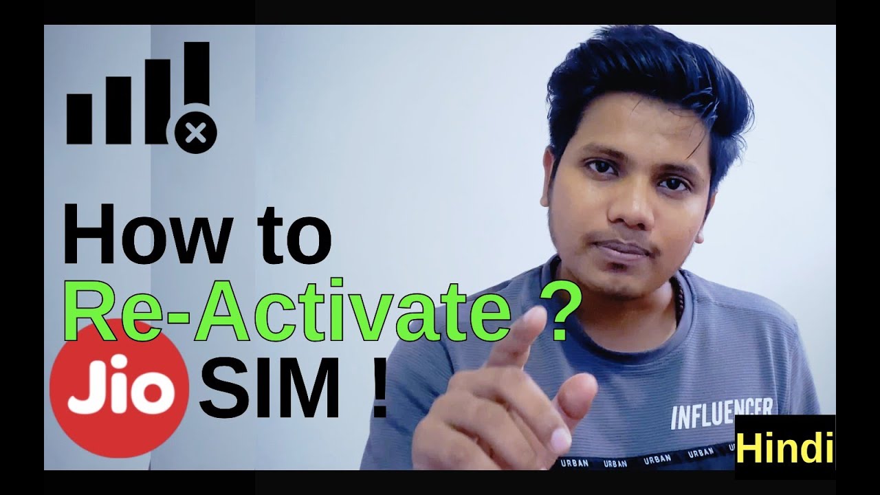 No recharge Jio SIM deactivated? | How to reactivate same SIM | Watch ...