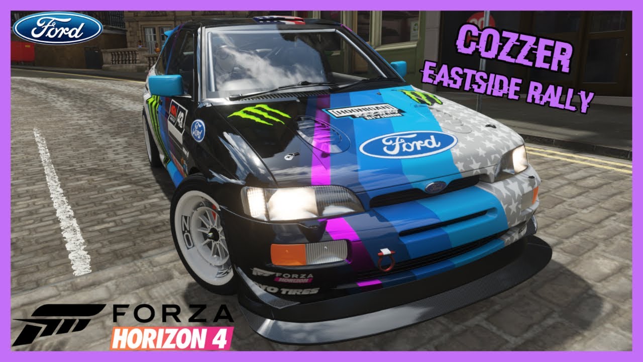 Ford Escort Cosworth EastSide Rally FH4 - YouTube