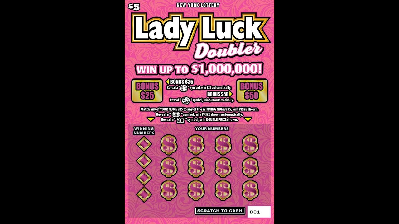 $5 - LADY LUCK Doubler! New Ticket Tuesday NYS Lottery! WIN!! Lottery ...