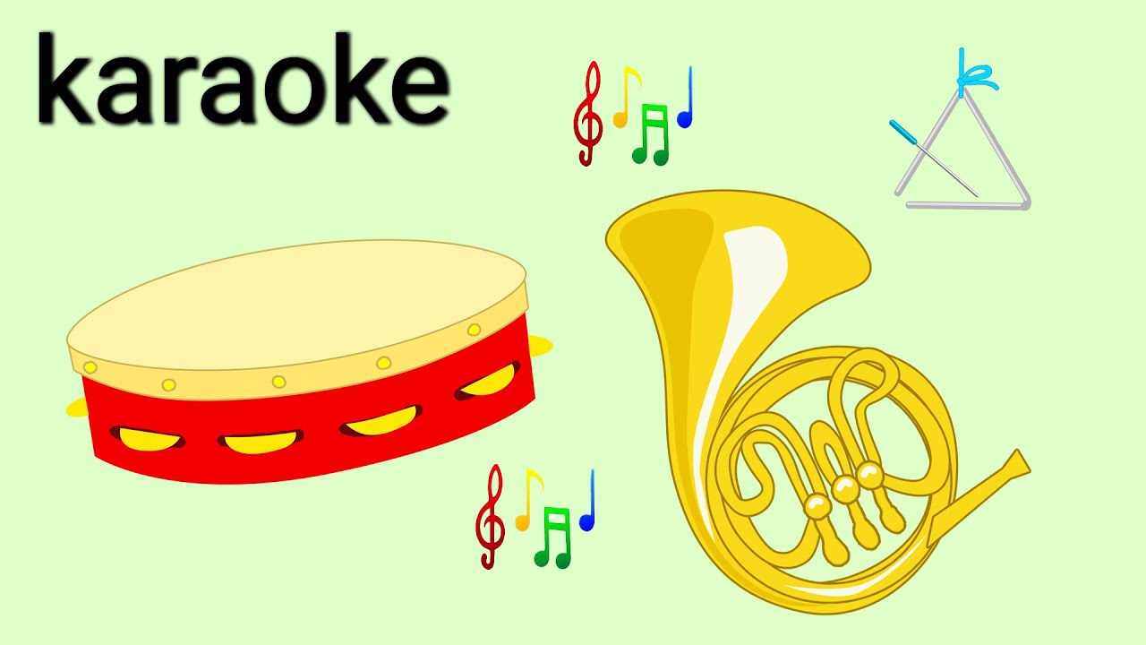 Saxophone, triangle, tambourine musical instruments - Саксофон ...