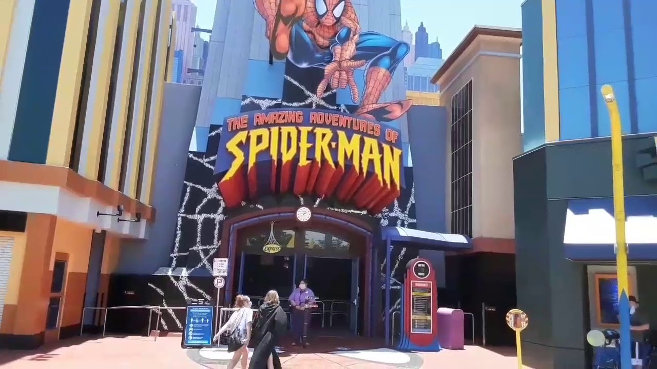 The Amazing Spiderman Ride Universal Studios Orlando Islands Of ...