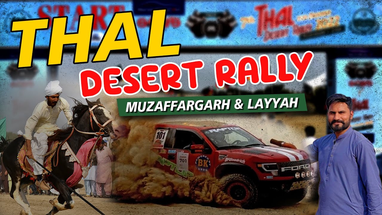 7th Thal Desert Rally 20222 | Punjab Jeep Rally Muzaffargarh & Layyah ...