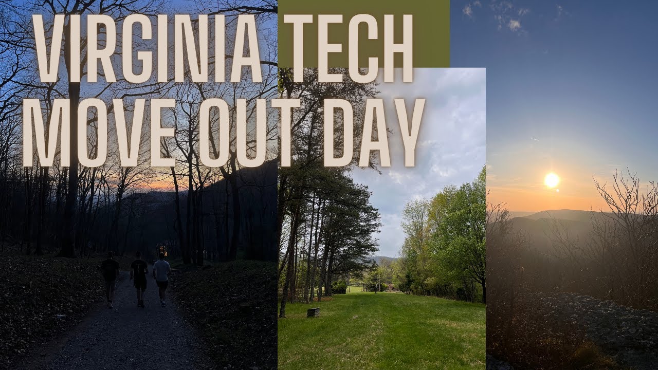 move out day! virginia tech 2024 - YouTube