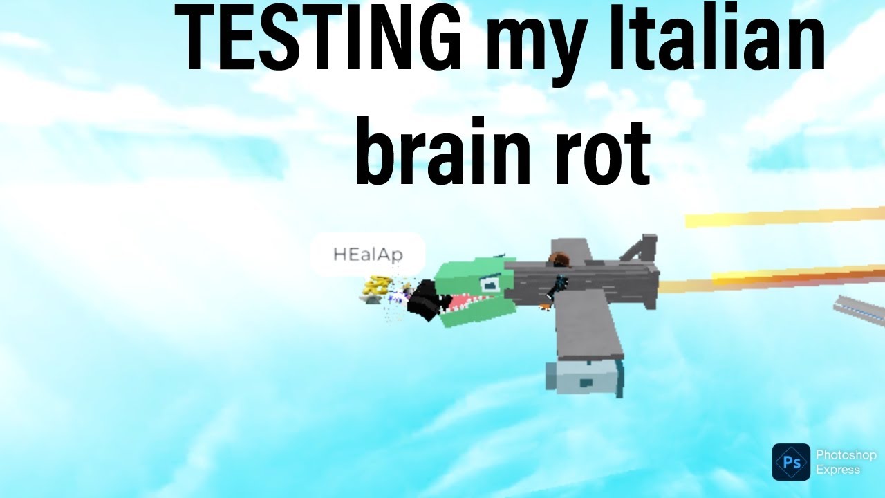 Testing my Italian brain rot in build a boat - YouTube