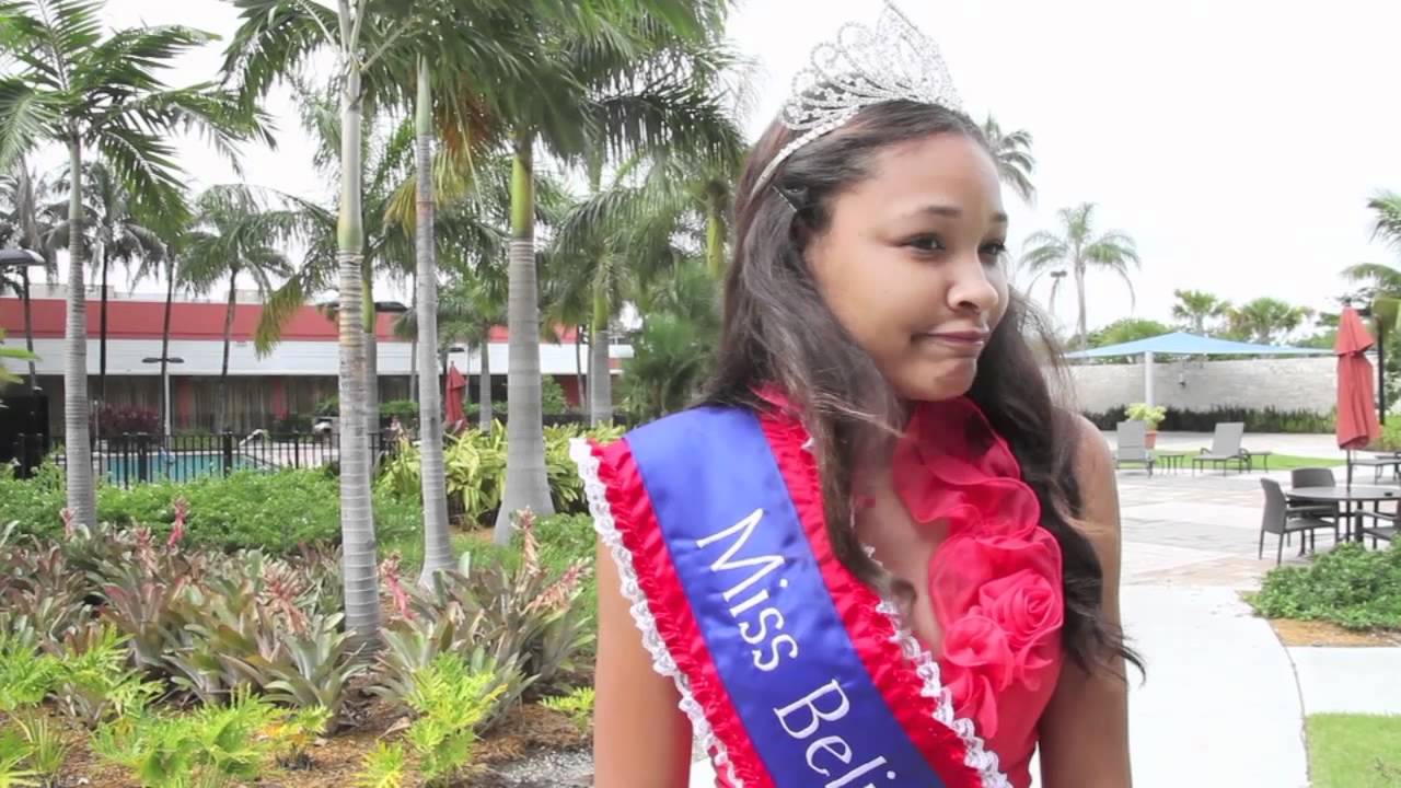 Miss Belize California in Miami - YouTube