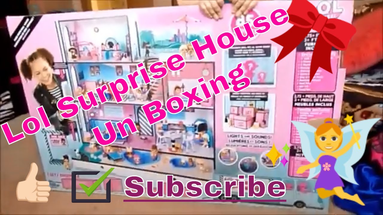 LOL Surprise House (UnBoxing ) - YouTube
