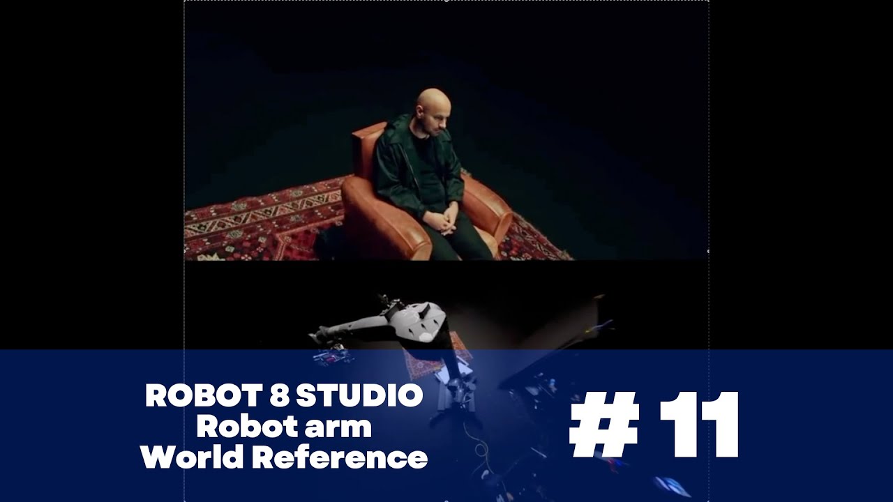 [ROBOT 8 STUDIO]Robot arm World Reference - 인물 주변 360도 회전 - YouTube