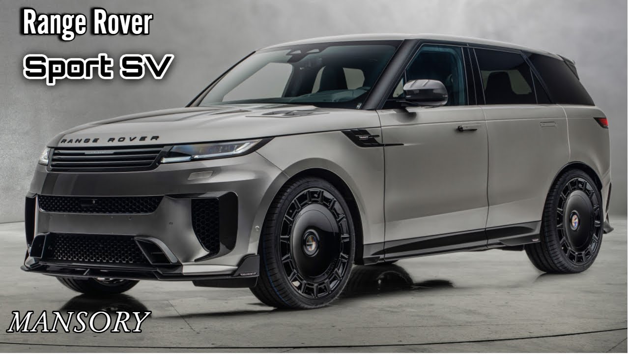 RANGE ROVER Sport Genius MANSORY's Top Secret Modifications Revealed ...
