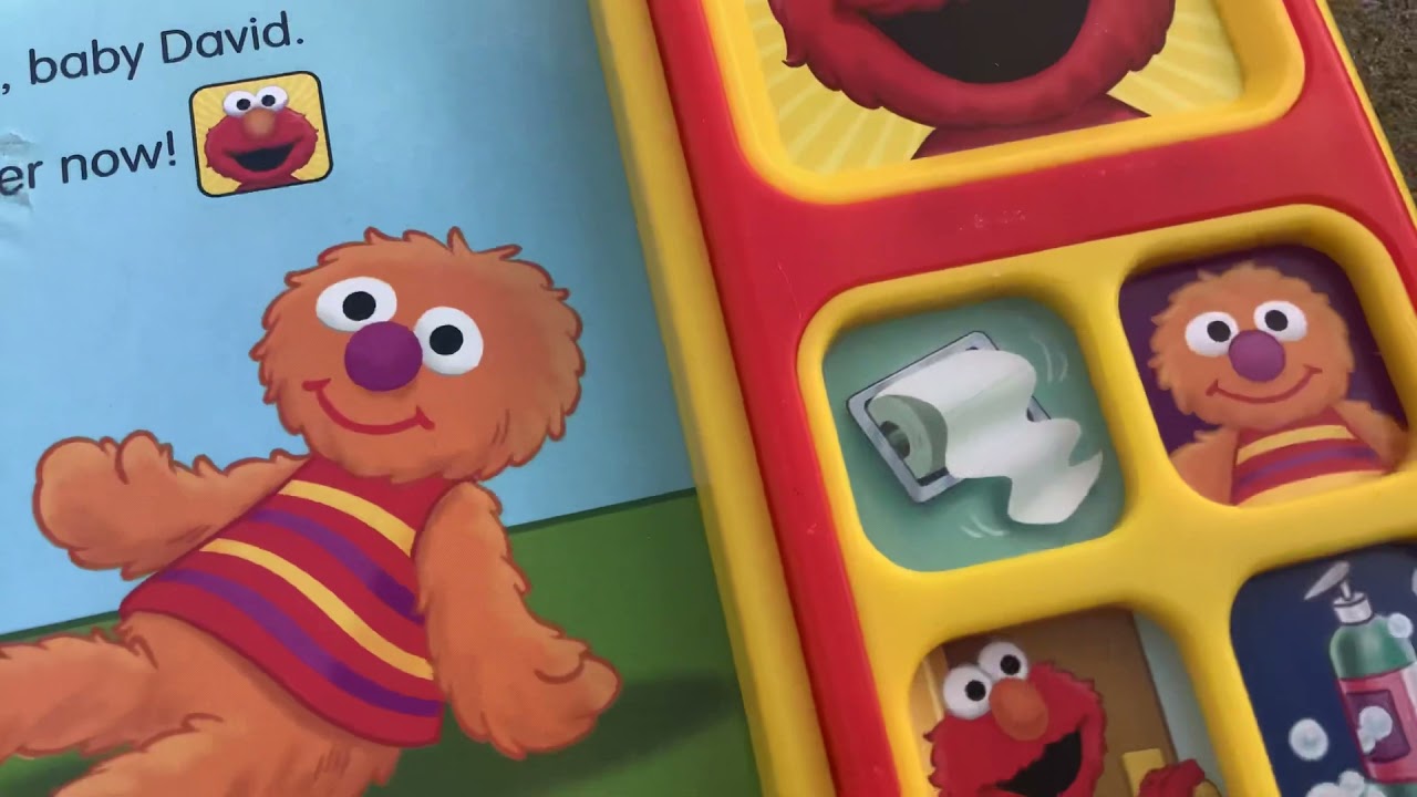 Potty time with Elmo destruction - YouTube